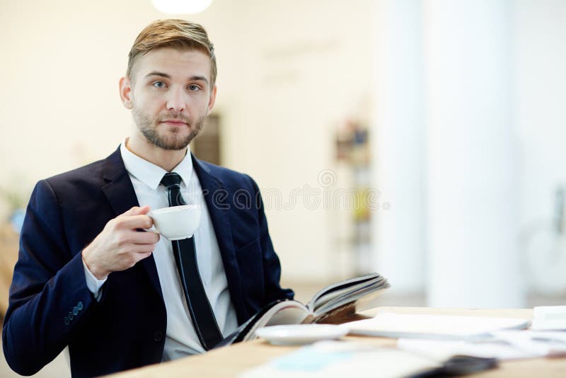 Break for tea stock image. Image of caucasian, professional - 92746287