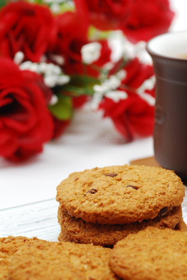 Break time stock photo. Image of foodstuff, brown, pastry - 21558892