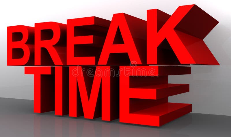 Break Time Clip Art