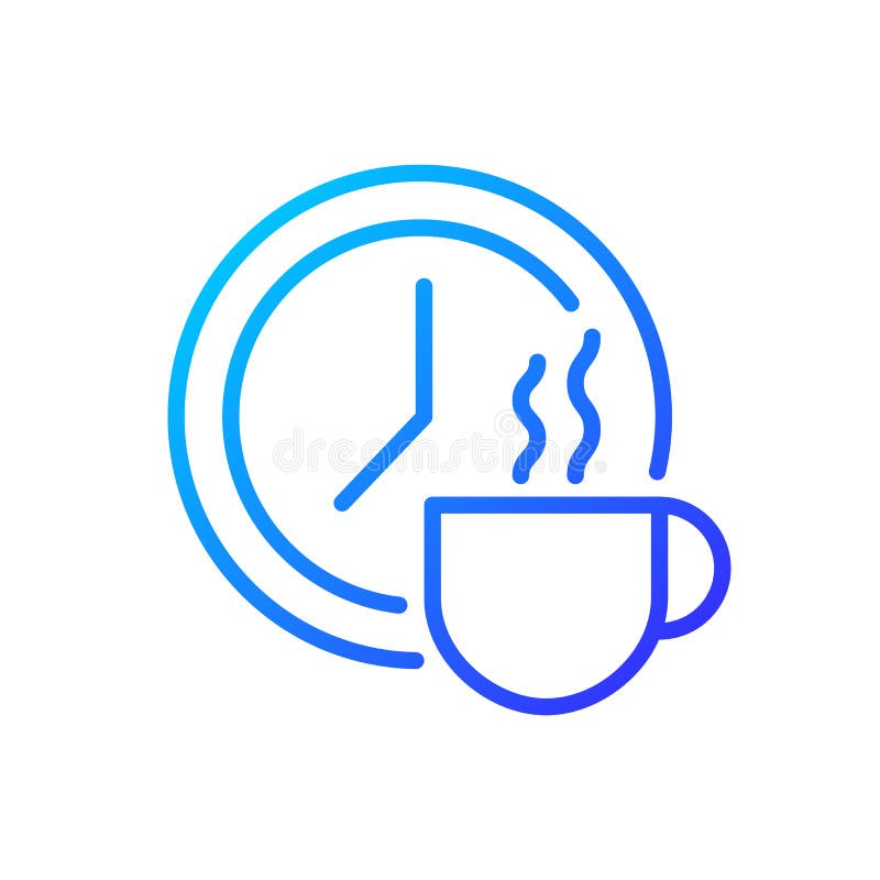 Line Drawing Break Time Stock Illustrations – 553 Line Drawing Break ...