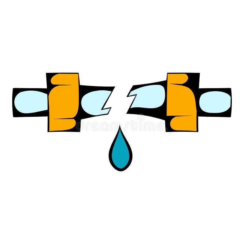 Break trumpet icon cartoon stock vector. Illustration of pipeline ...