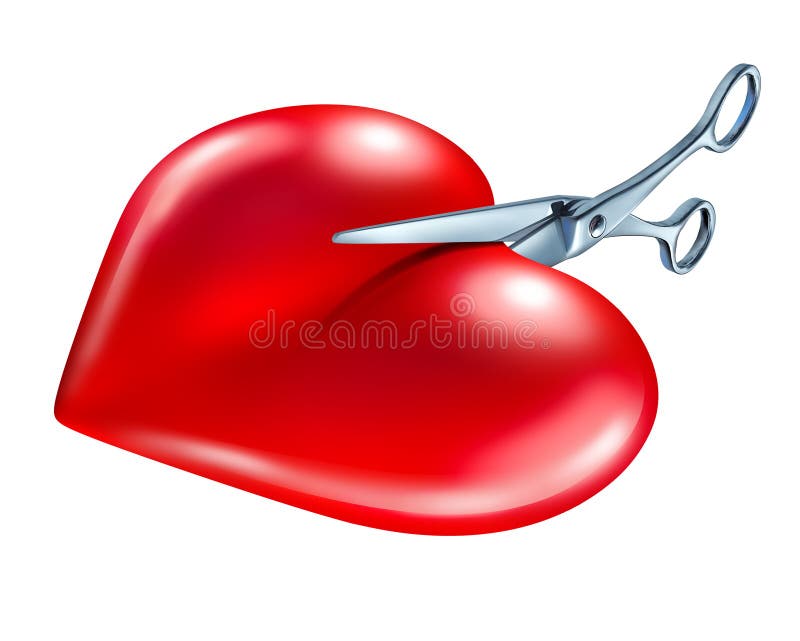 Break Up stock illustration. Illustration of difficult - 22743965