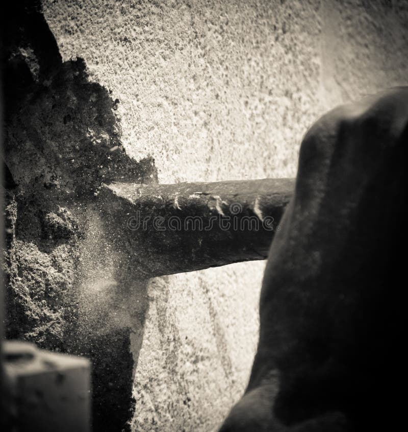 Break it stock image. Image of hardwork, break, wall - 93569539