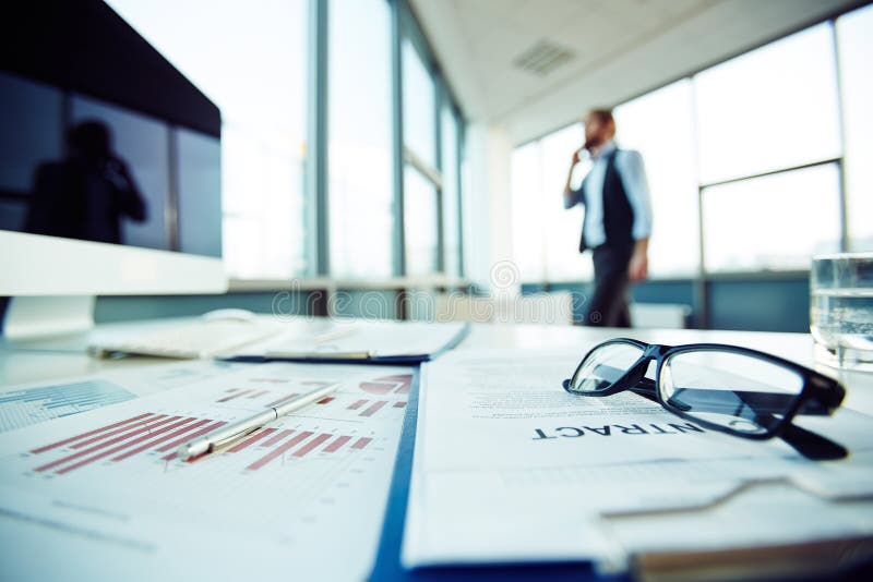 Working hours stock image. Image of portrait, businessman - 4378911