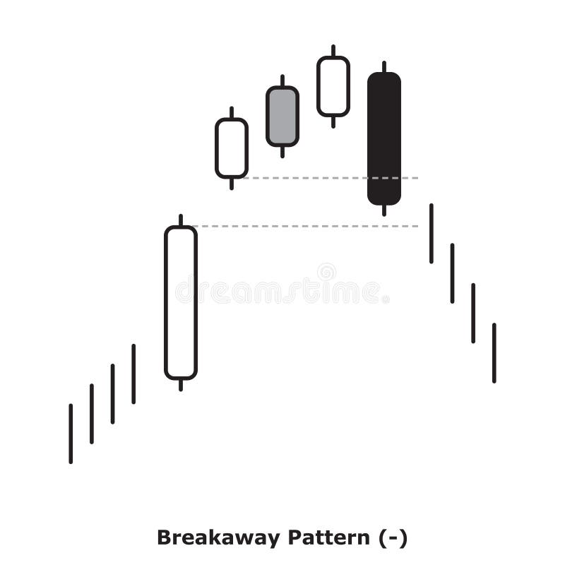 Breakaway Pattern (-) White & Black - Round Stock Vector - Illustration ...