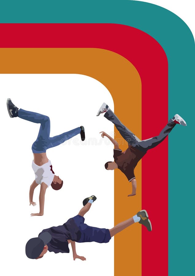 Breakdance stock vector. Illustration of music, child - 26379139