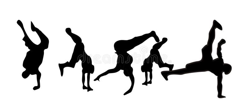 Breakdance stock illustration. Illustration of acrobatic - 303645