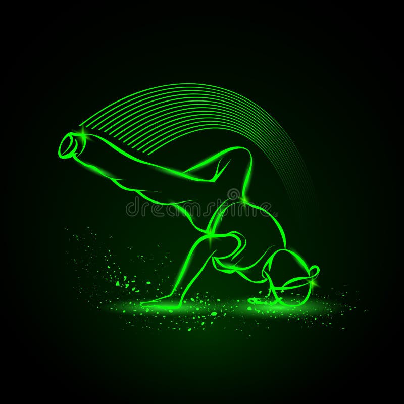 Break Dance Freeze Stock Illustrations – 156 Break Dance Freeze Stock ...