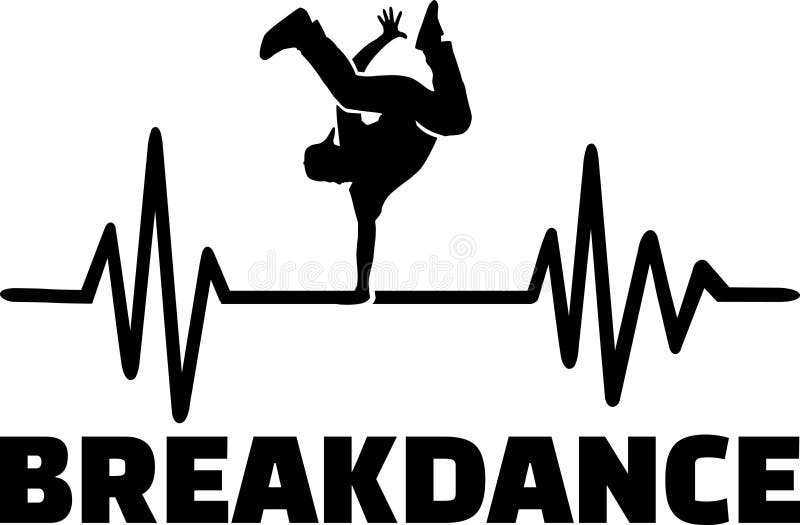Breakdance pictogram stock vector. Illustration of people - 92252989