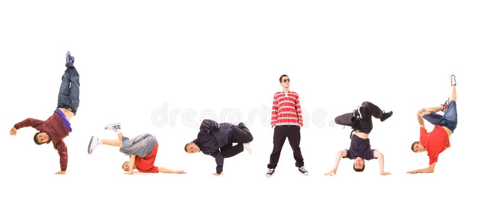 Breakdance team stock photo. Image of male, cool, pose - 7055332