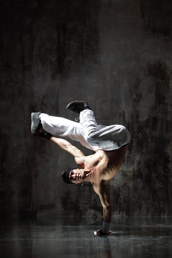 The breakdancer stock photo. Image of handstand, break - 10340146