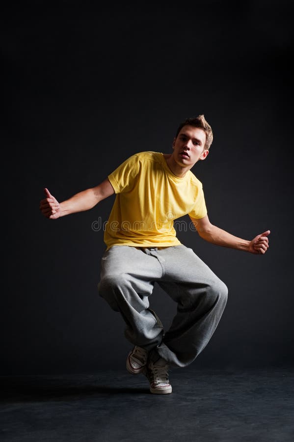 Breakdancer stock photo. Image of emotional, freeze, casual - 10943868