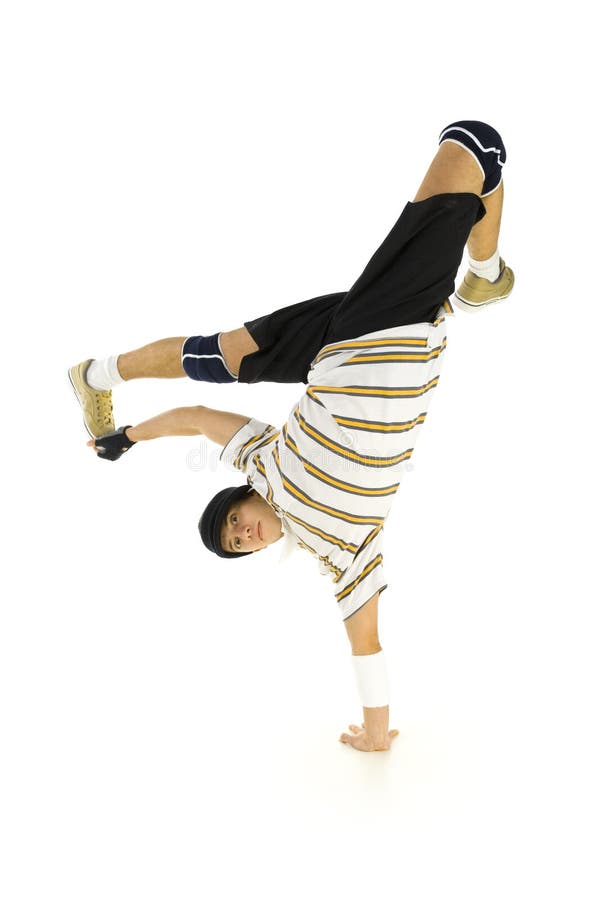 Breakdancer stock image. Image of isolated, front, balance - 3950515