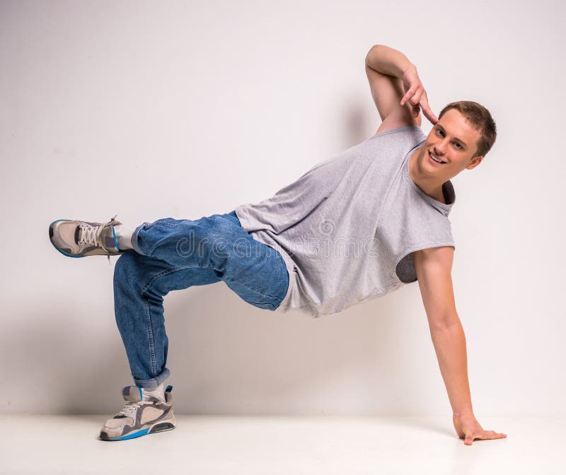 Breakdancer Showing Some Moves Stock Image - Image of lifestyle ...