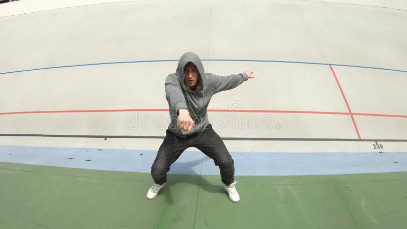 Breakdancer Man Dancing Modern Contemporary Dance Stock Footage - Video ...