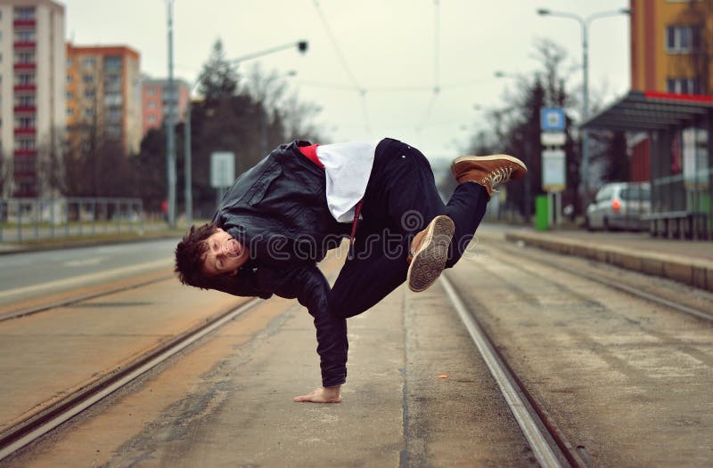 Breakdancer stock photo. Image of performance, balance - 36974928
