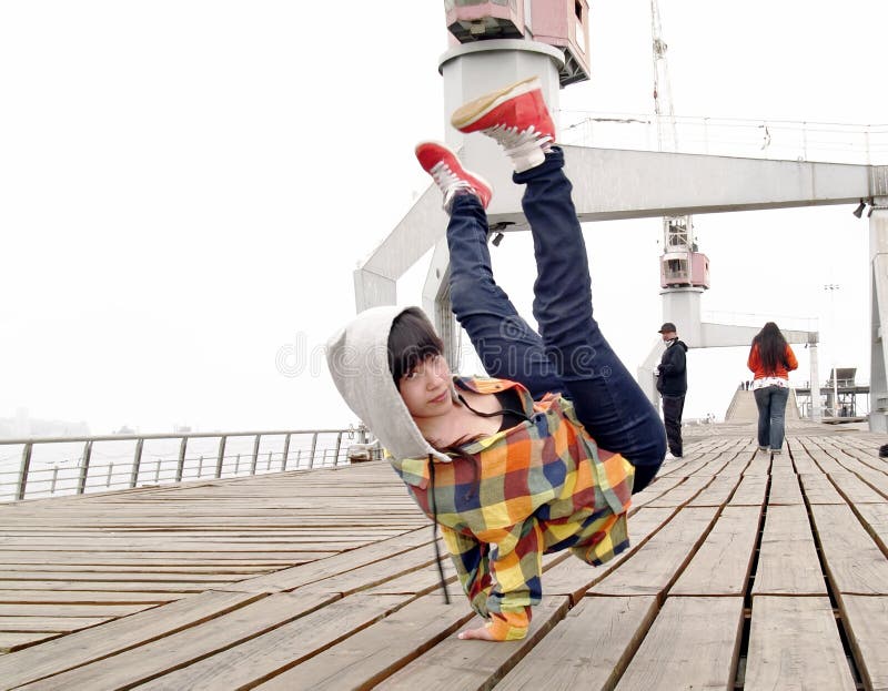 Breakdancing stock image. Image of people, motion, female - 17005487