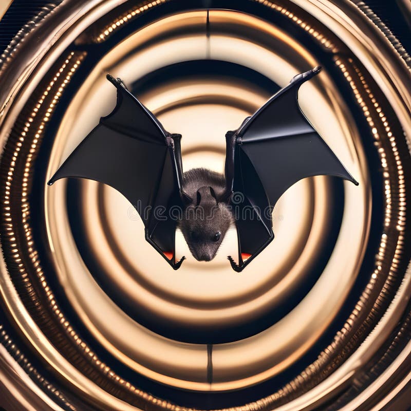 A Breakdancing Bat in Breakdance Attire, Spinning on Its Head with ...
