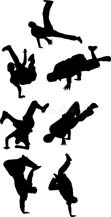 Breakdancing group stock vector. Illustration of people - 11379131