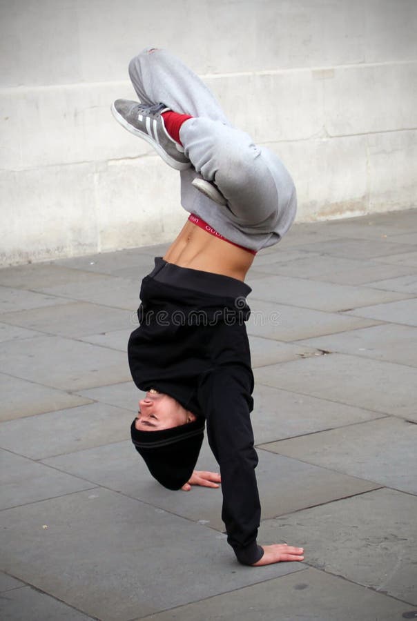 Breakdancing handstand editorial stock image. Image of people - 62934449