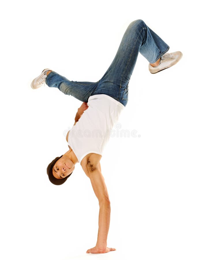 Breakdancing isolated stock image. Image of balance, adolescence - 22277403
