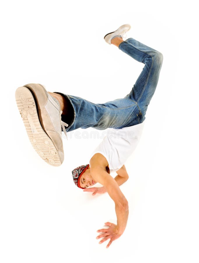 Breakdancing isolated stock image. Image of acrobat, adolescence - 22277407