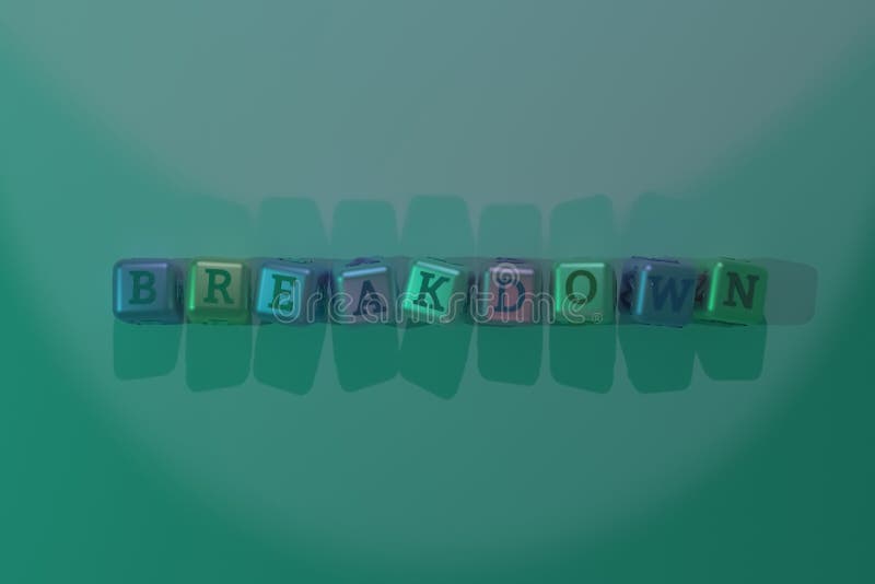 Breakdown Computer ICT Keyword. for Web Page, Graphic Design, Texture ...