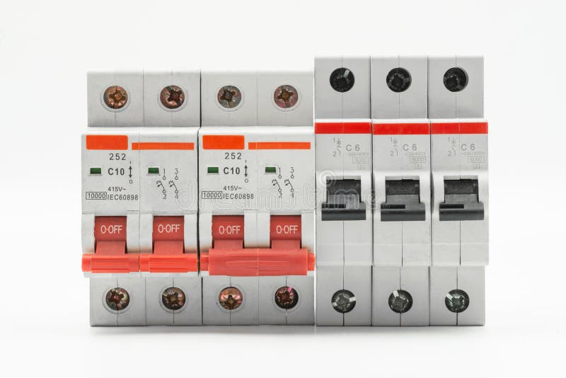 Breakers in OFF Position, for Electrical Safety and Control Application ...
