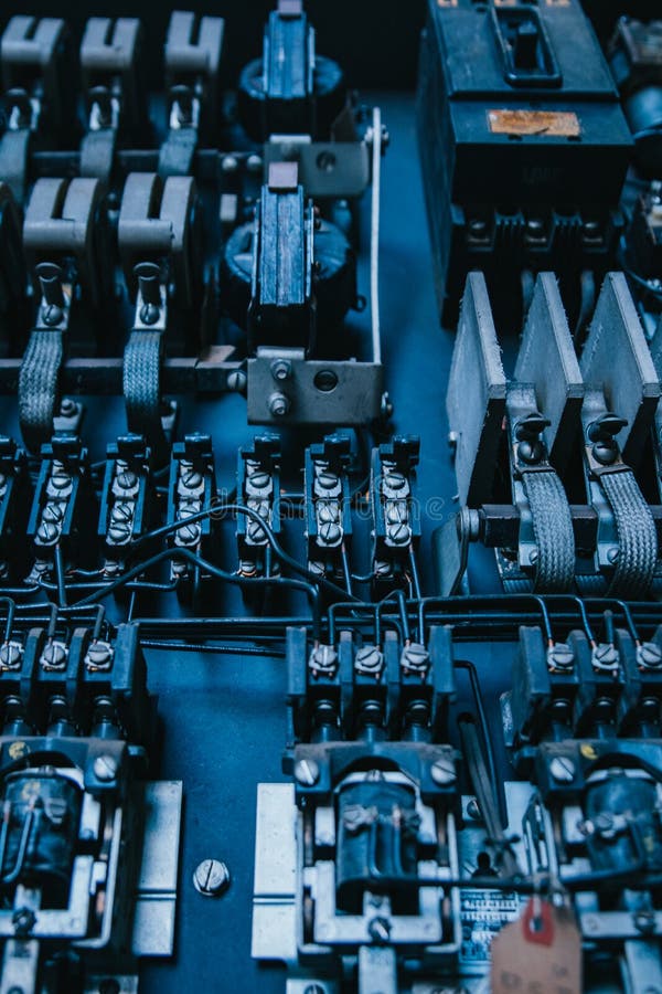 Breaker panel stock photo. Image of device, press, gear - 169445364