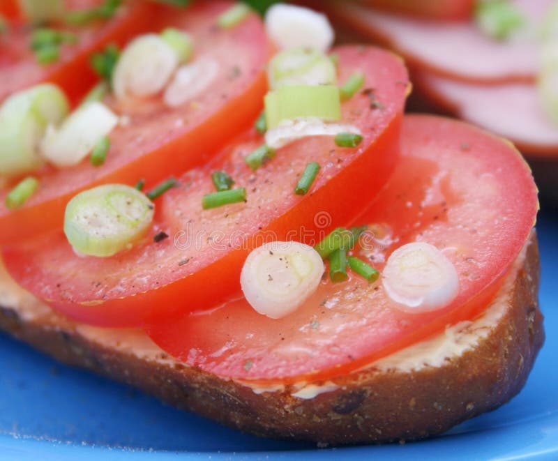 Breakfast stock image. Image of tomatoes, buffet, lunch - 11489497