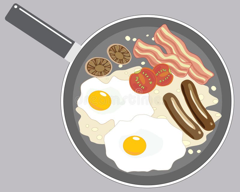 Breakfast Collection, Hand Draw Sketch Vector Stock Vector ...