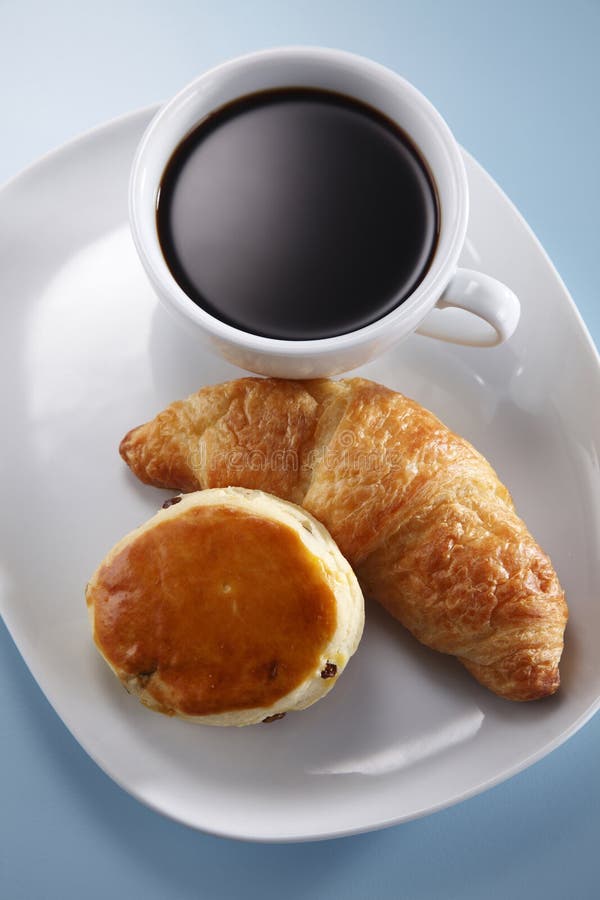 Breakfast Burned Croissant Stock Photos - Free & Royalty-Free Stock ...