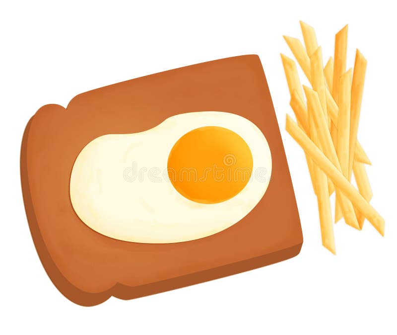 Vector Illustration on the Theme of Eggs Stock Vector - Illustration of ...
