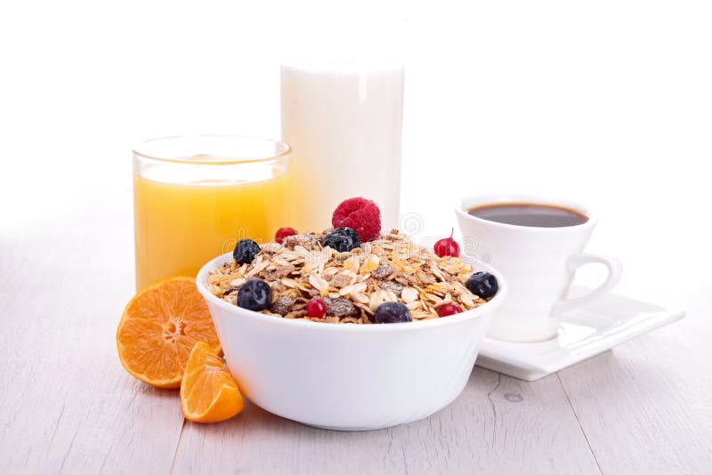 Working Breakfast stock photo. Image of financial, computer - 172628