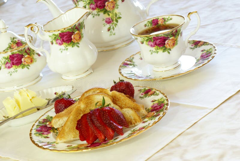 Tea Time II stock photo. Image of lace, afternoon, lemon - 10015782