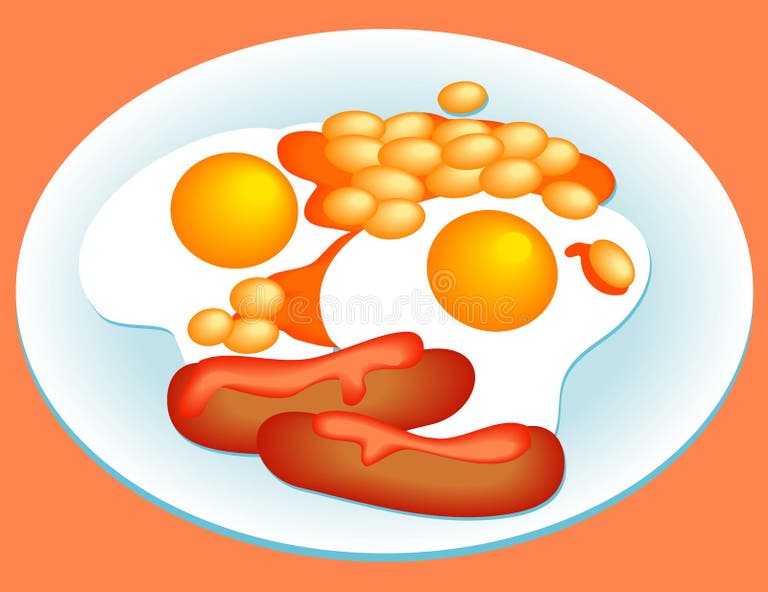 English Fried Breakfast Stock Illustrations – 5,872 English Fried ...