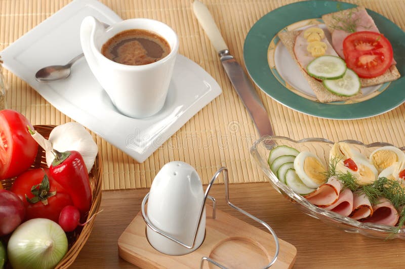 Breakfast #9 stock photo. Image of bread, breakfast, carbohydrates ...