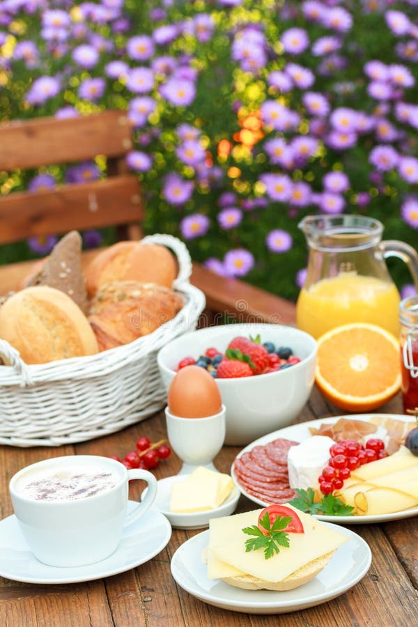Breakfast table stock photo. Image of cafe, healthy, hotel - 36363766
