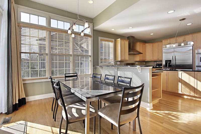 Breakfast Nook stock image. Image of lamp, eating, centerpiece - 1212447