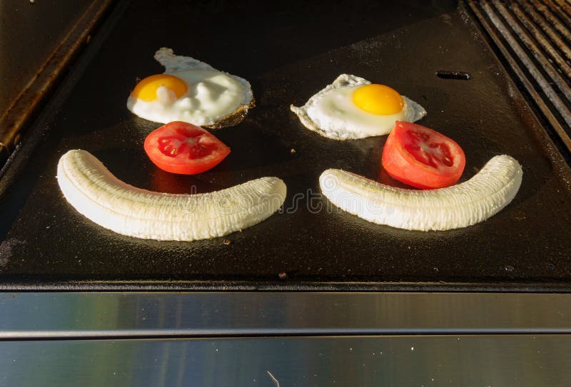 Breakfast BBQ simplicity stock photo. Image of outdoors - 307806152