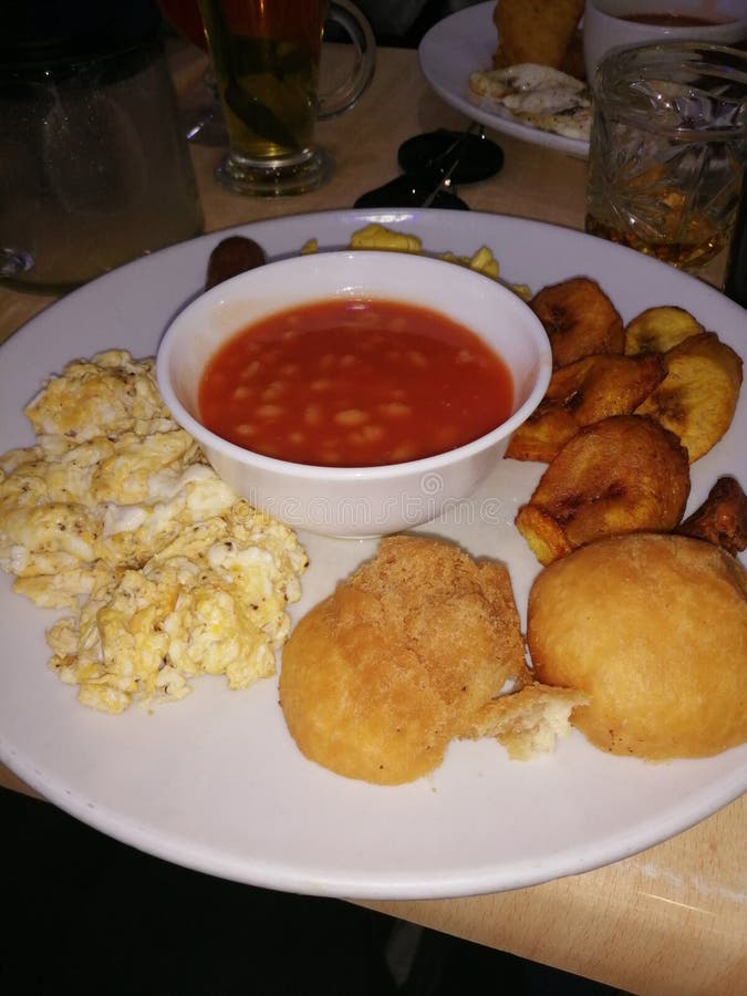 Breakfast Beans Egg Dumplings Stock Image - Image of vegetable, cuisine ...