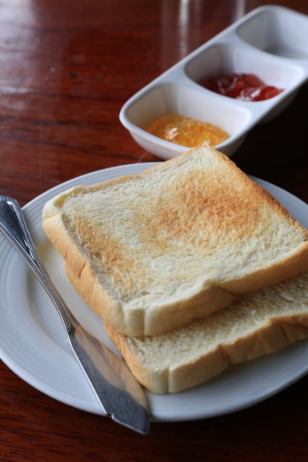 Breakfast bread stock photo. Image of meal, plate, bread - 33272646