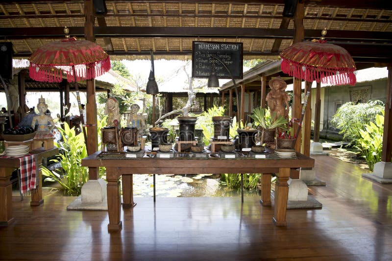 Breakfast Buffet in Resort, Bali Editorial Stock Photo - Image of ...
