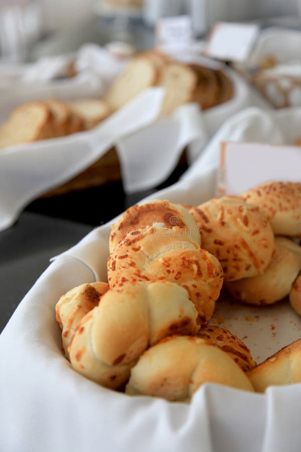 Breakfast buns stock photo. Image of healthy, white, restaurant - 48376400