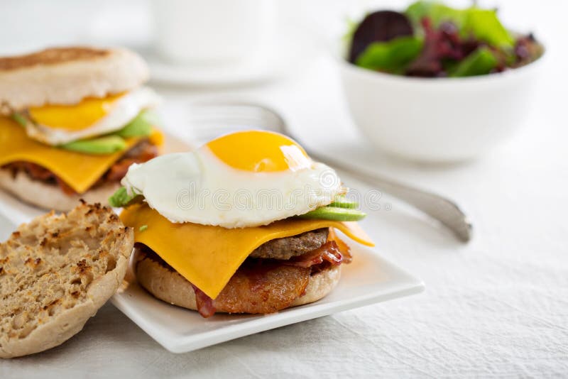 476 Chicken Burger Bacon Egg Stock Photos - Free & Royalty-Free Stock ...