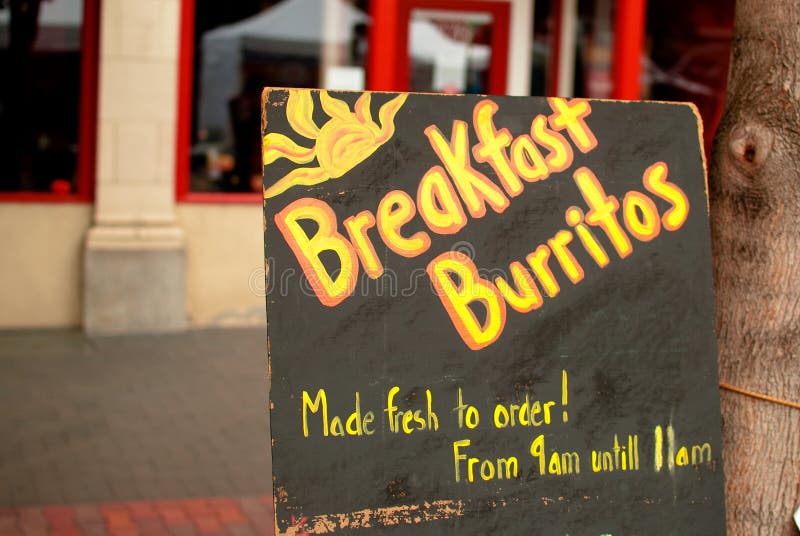 Breakfast Burritos stock photo. Image of apple, person - 13413884