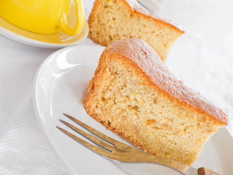 Breakfast Cake. stock photo. Image of flour, coffee, dessert - 13200122