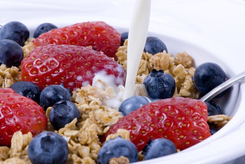 Breakfast Cereal 2 stock photo. Image of meal, bran, morning - 1909106