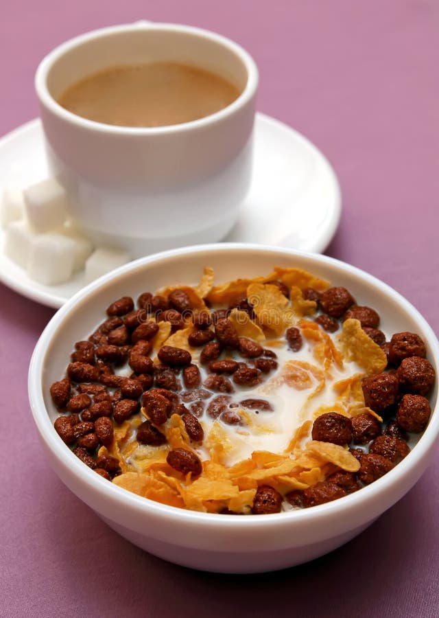 Breakfast Cereal stock photo. Image of eating, table - 22932430
