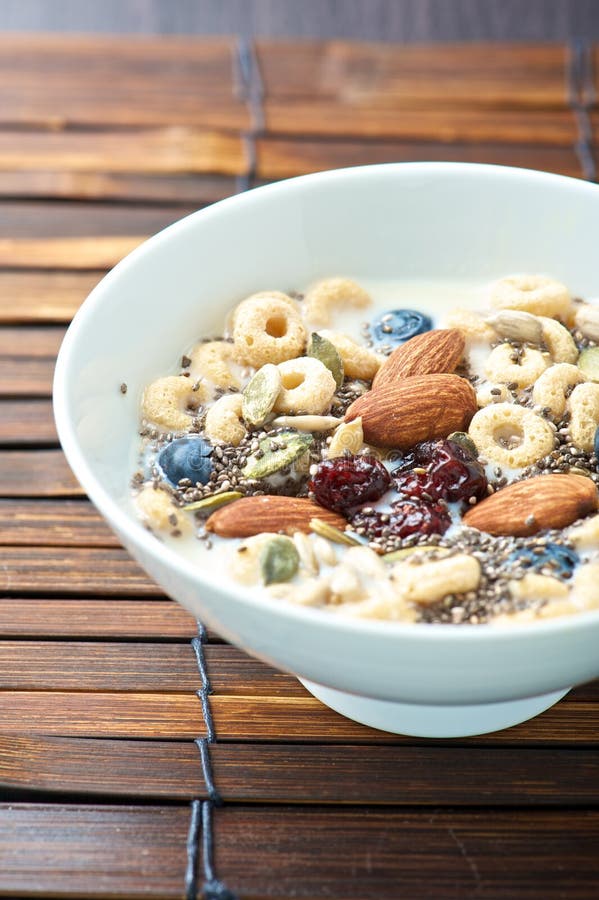 Breakfast Cereal with Chia Seed Stock Photo - Image of food, usage ... Breakfast Cereal with Chia Seed Stock Photo - Image of food, usage ...